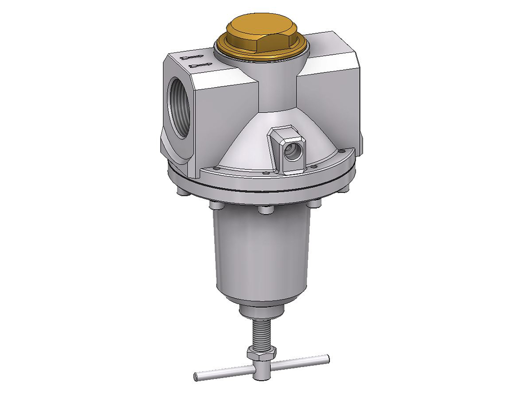 Pressure regulator G1 1/4 0,1-3 - knocks.de
